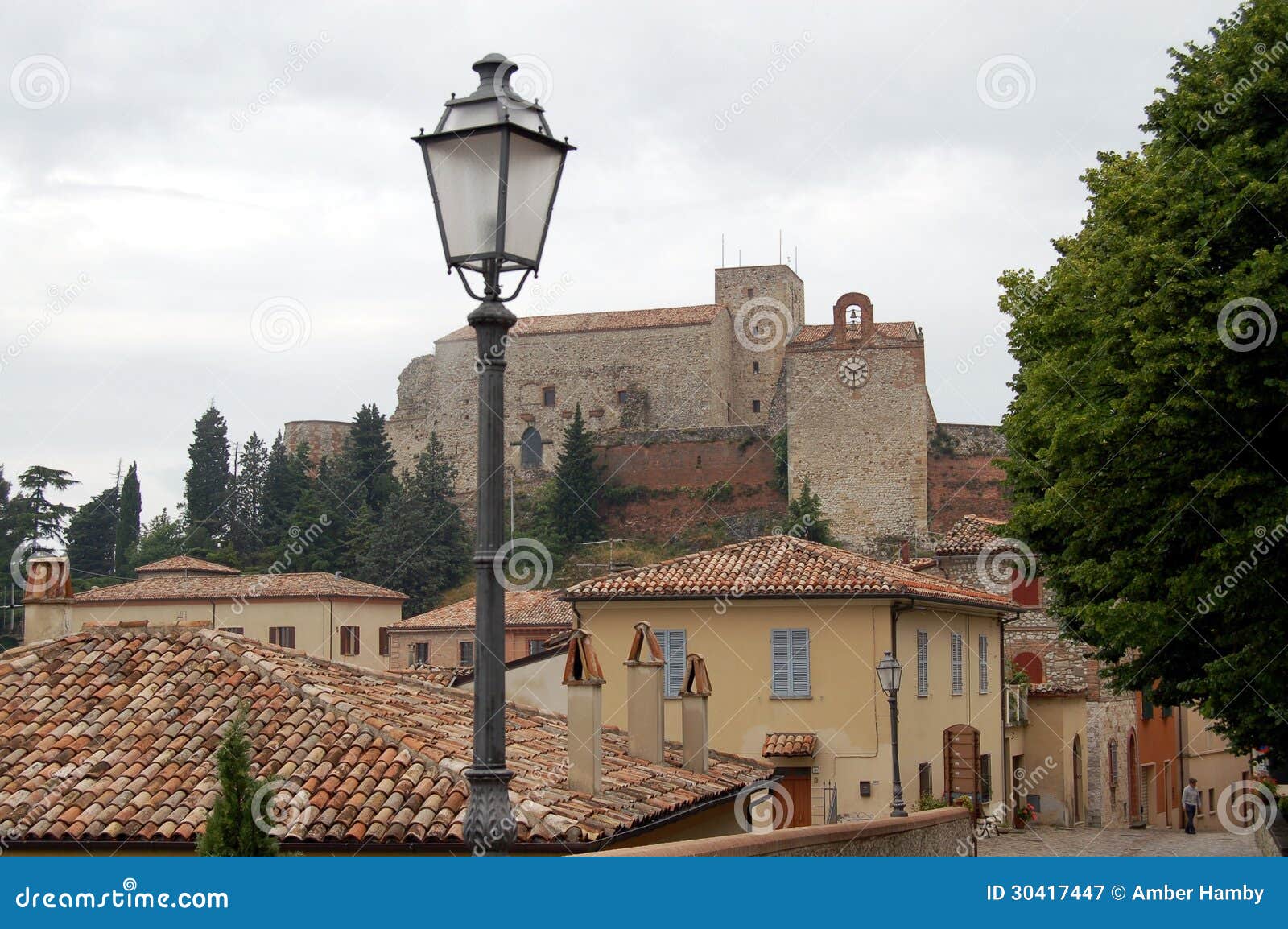 Light Post in Italy stock image. Image of slate, light - 30417447