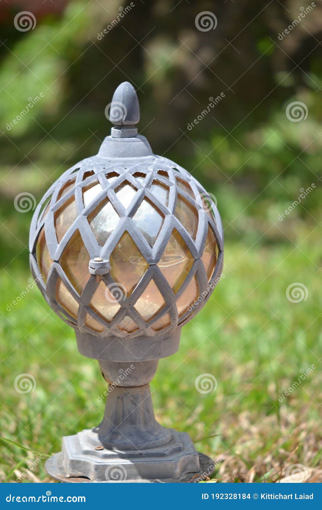Light post stock photo. Image of pattern, park, public - 192328184