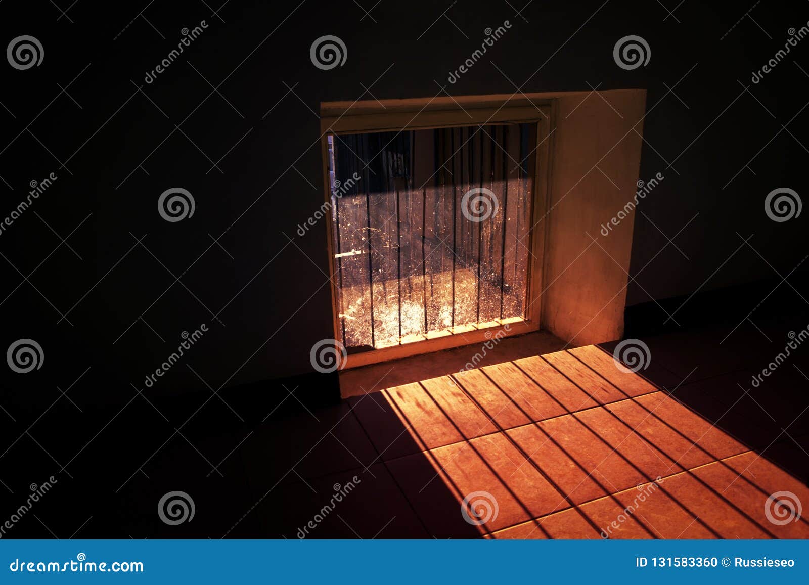 Light in prison cell stock photo. Image of home, background - 131583360