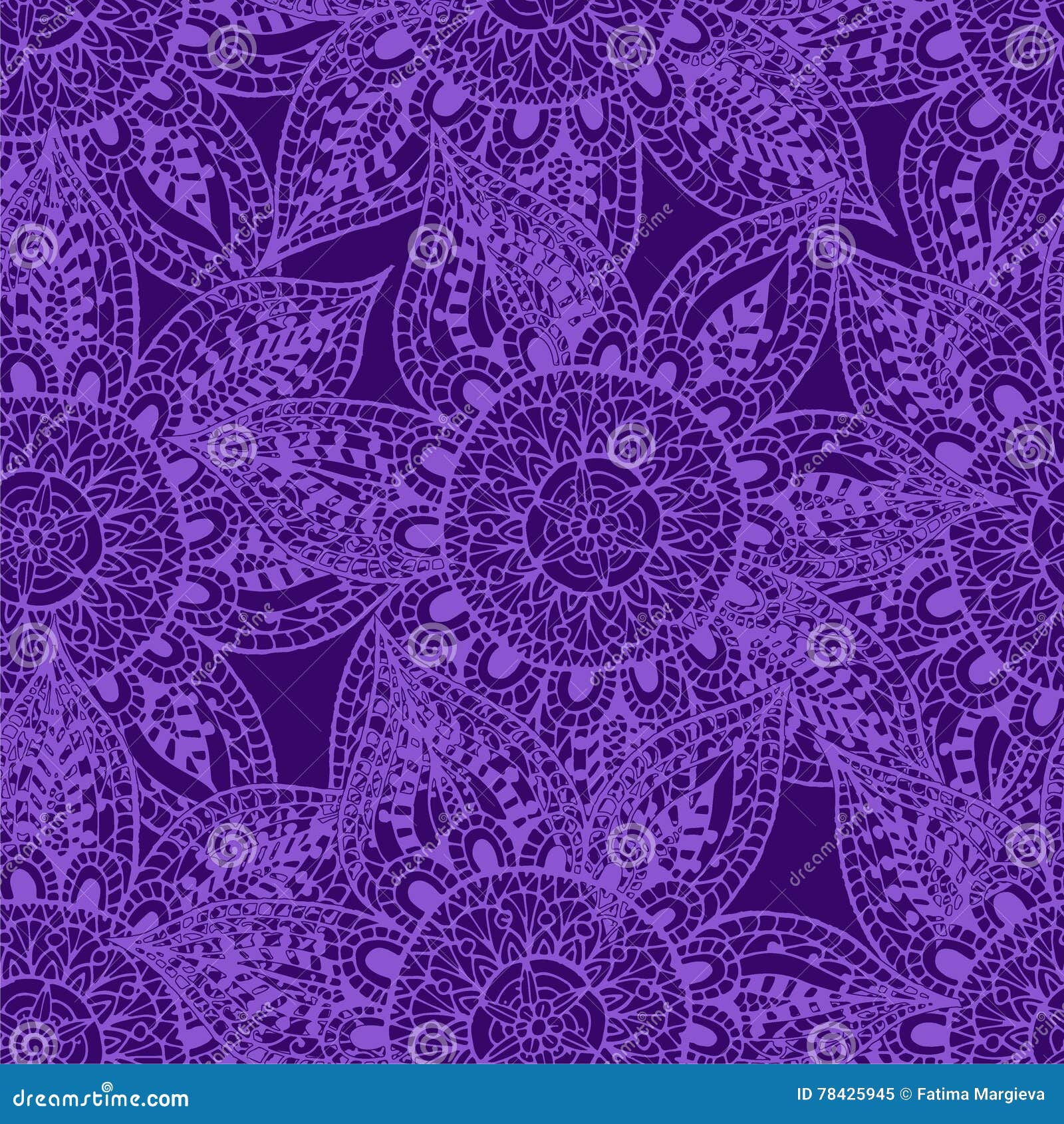 Light-purple Outlines on Dark-purple Background Stock Vector ...