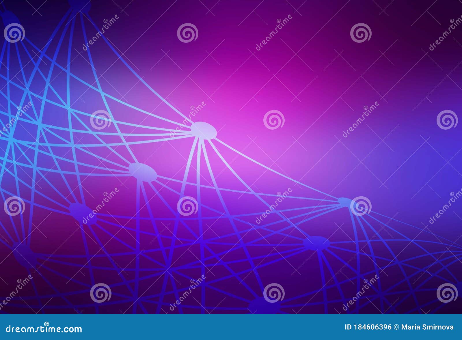 Light Purple, Pink Vector Texture with Artificial Intelligence Concept ...