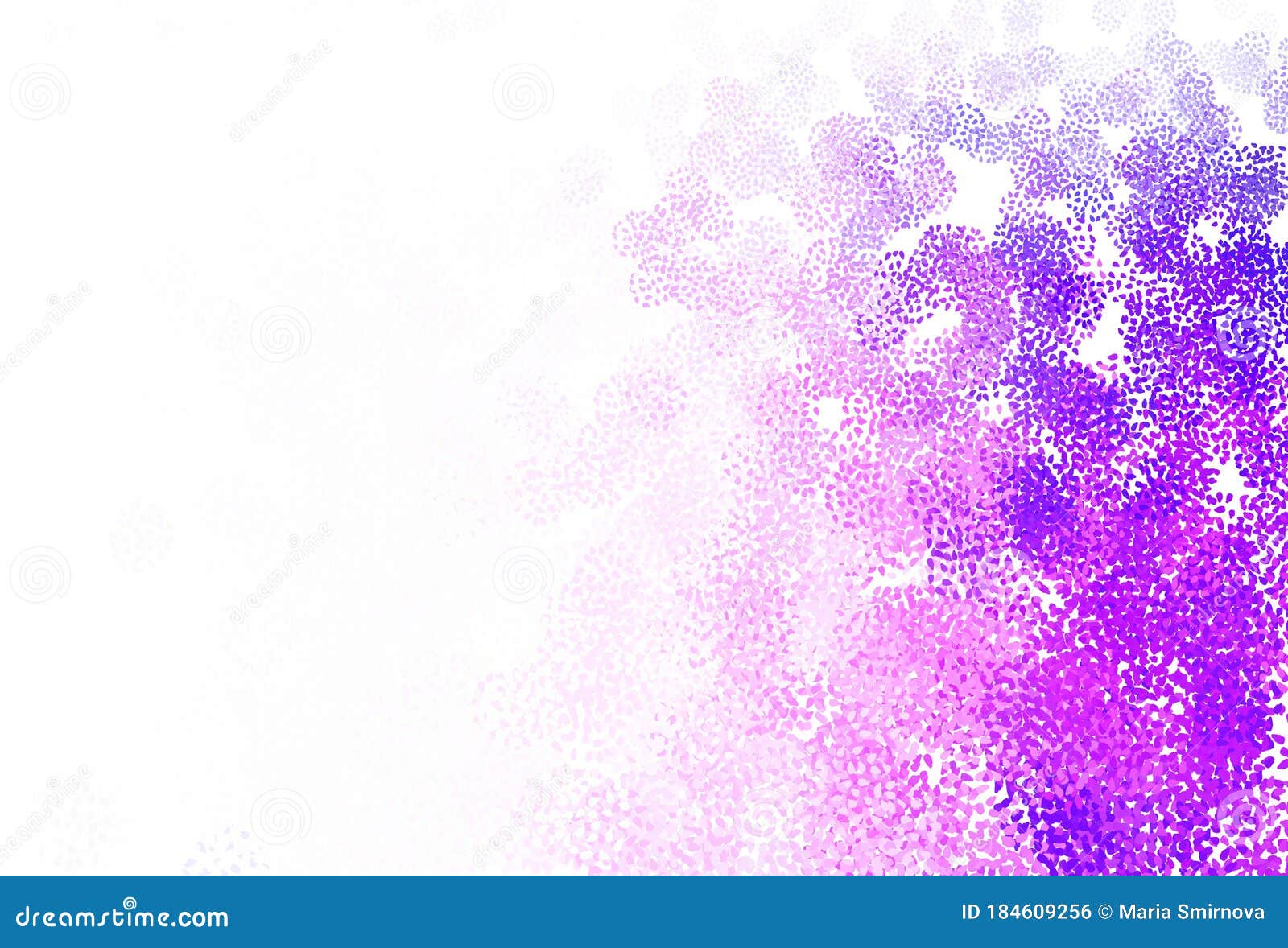 Light Purple Vector Pattern with Random Forms. Stock Vector ...