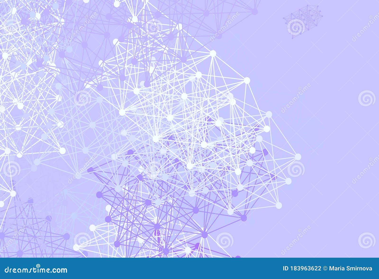 Light Purple Vector Texture with Artificial Intelligence Concept Stock ...