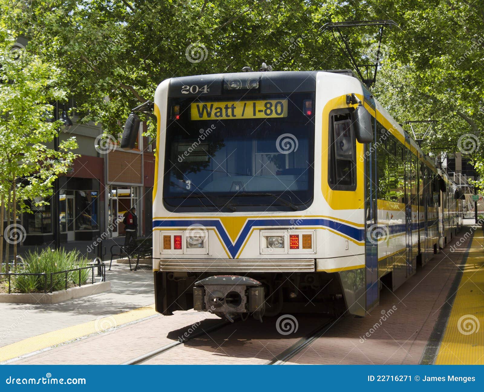 Light rail editorial photo. Image of public, interstate - 22716271