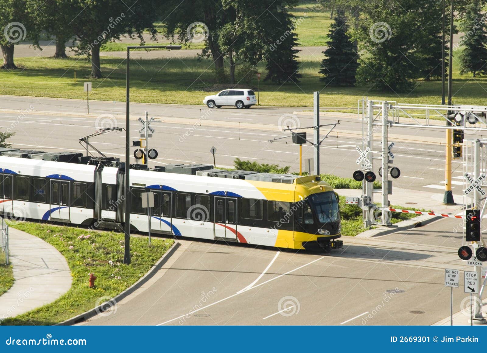 Light Rail 7 stock image. Image of rail, public, passenger - 2669301