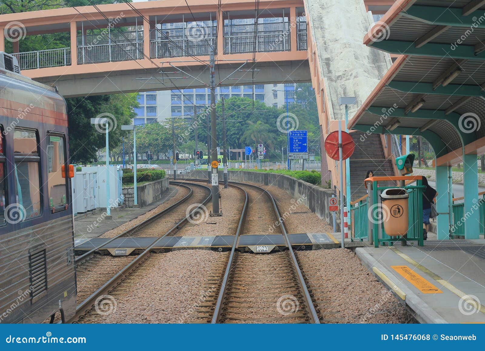 Light Rail in Hong Kong 27 April 2014 Editorial Stock Photo - Image of ...