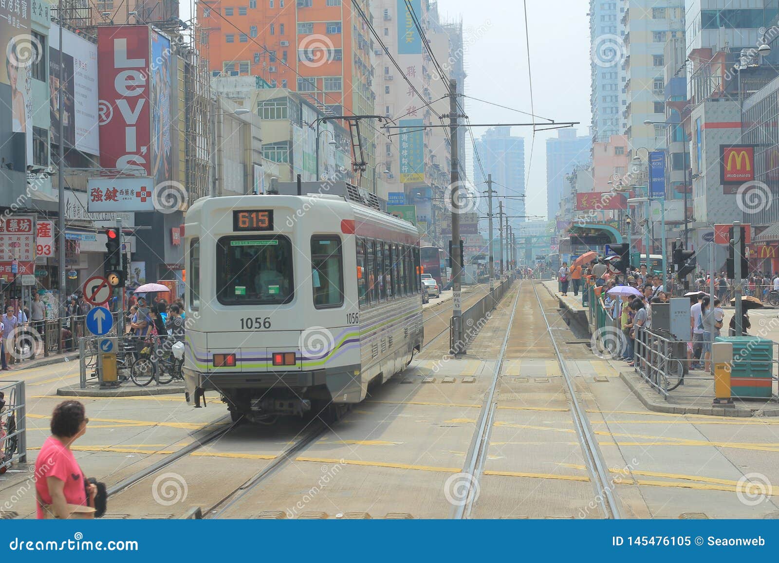 Light Rail Hong Kong 27 April 2014 Editorial Image - Image of precision ...