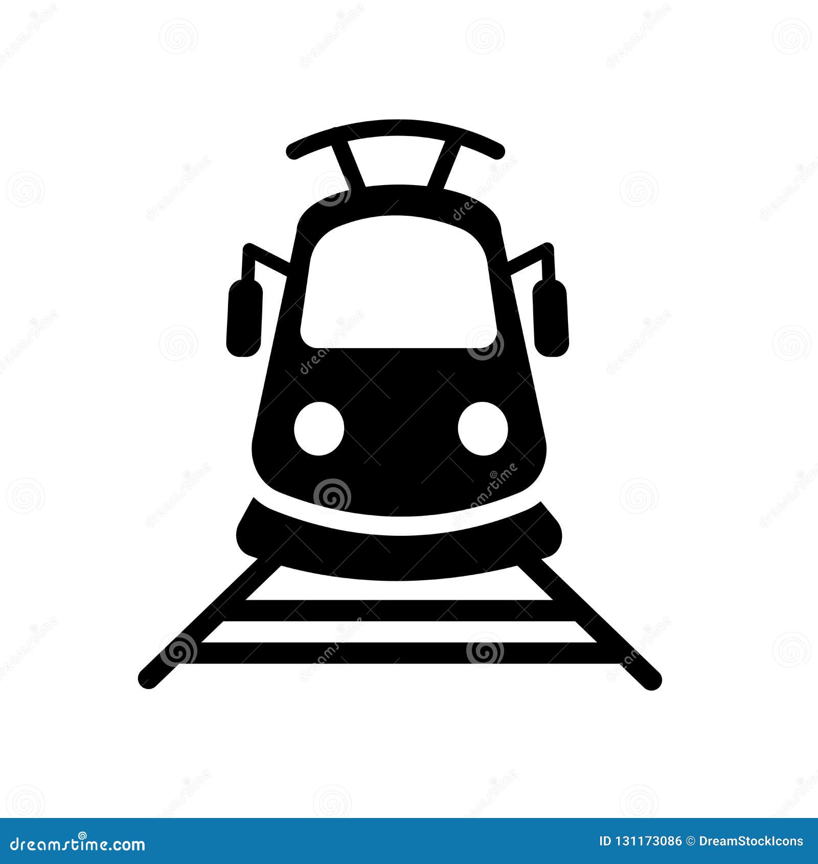 Light Rail Transit Icon Vector Editable Line. Fast Tram, LRT Vector ...