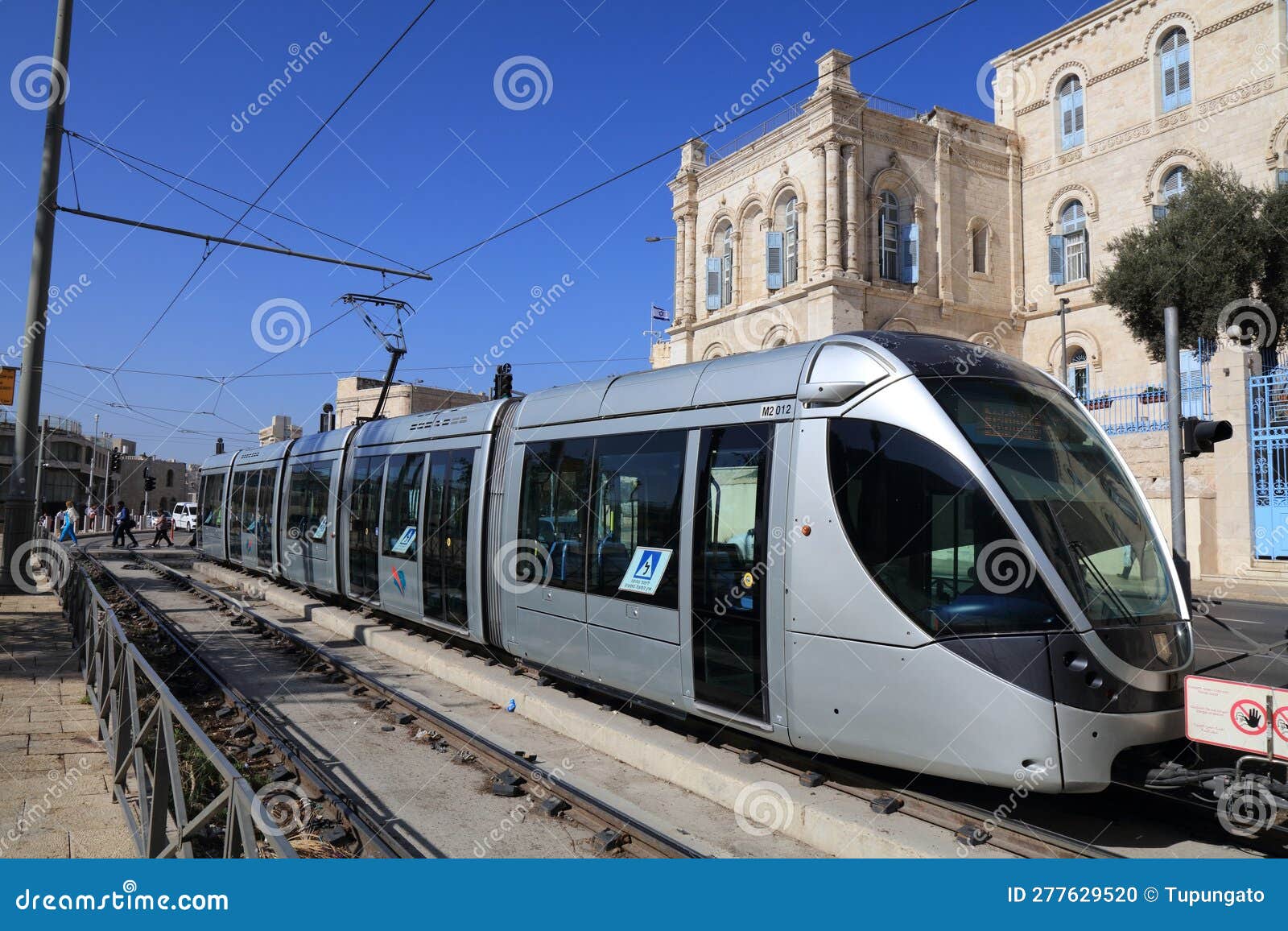 Light Rail in Jerusalem, Israel Editorial Image - Image of city ...