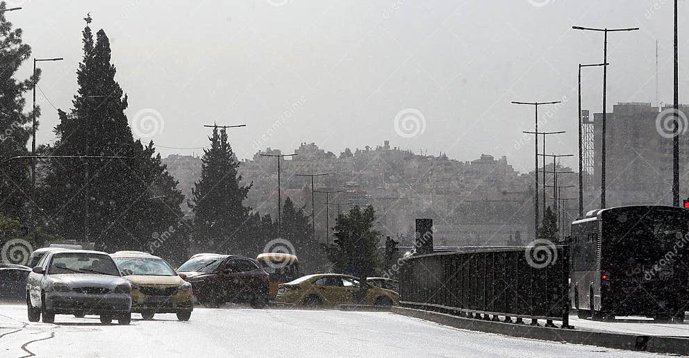 Light Rain Drizzle on the Surface Stock Photo - Image of morning, snow ...