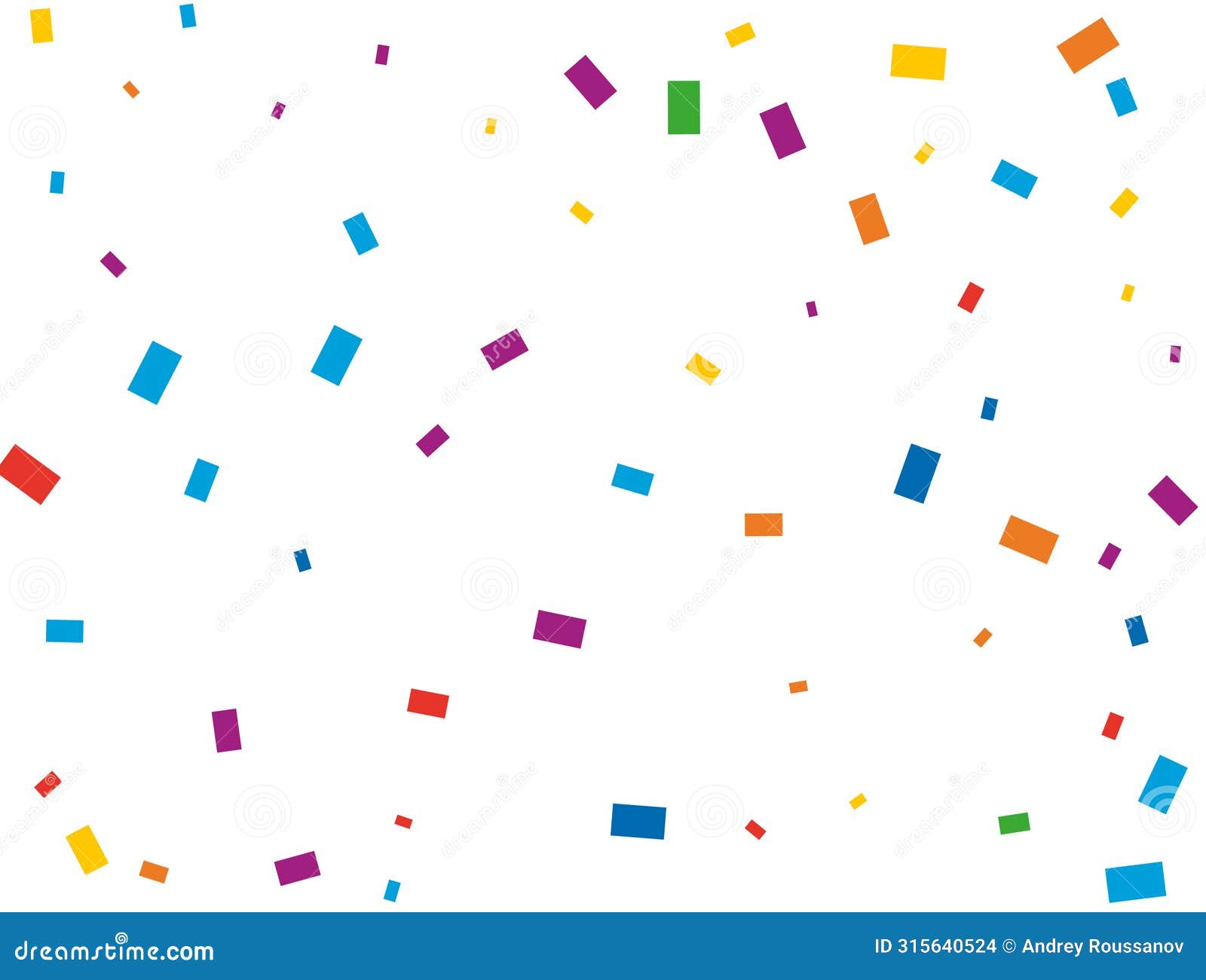 Light Rainbow Glitter Confetti Background. Colored Festive Texture ...