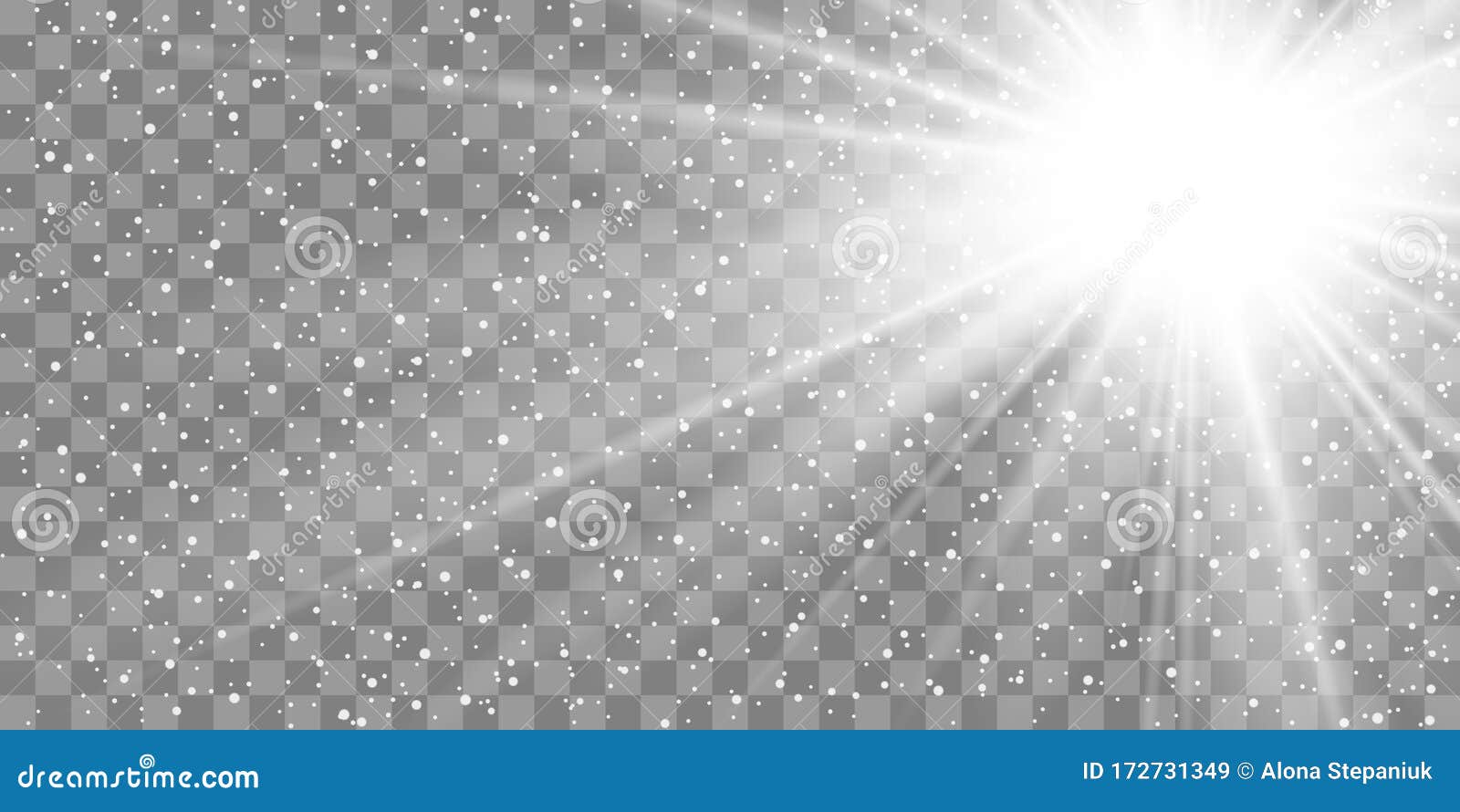 Light Ray Flare Isolated On Transparent Background. Shine Bright Sun ...