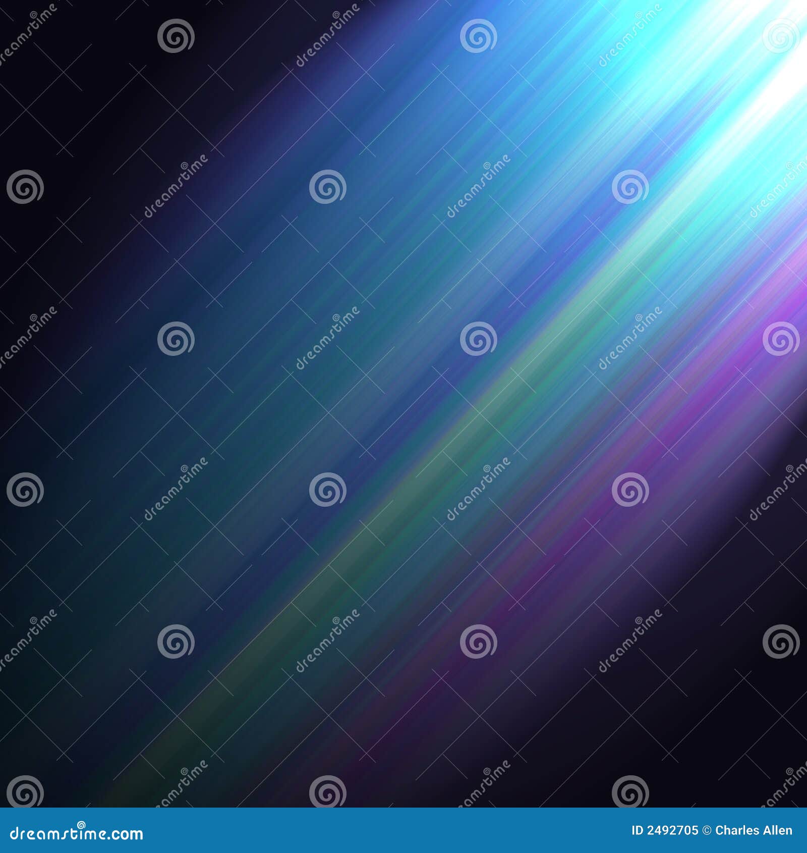 A Light Ray of Soft Colours Stock Illustration - Illustration of ...