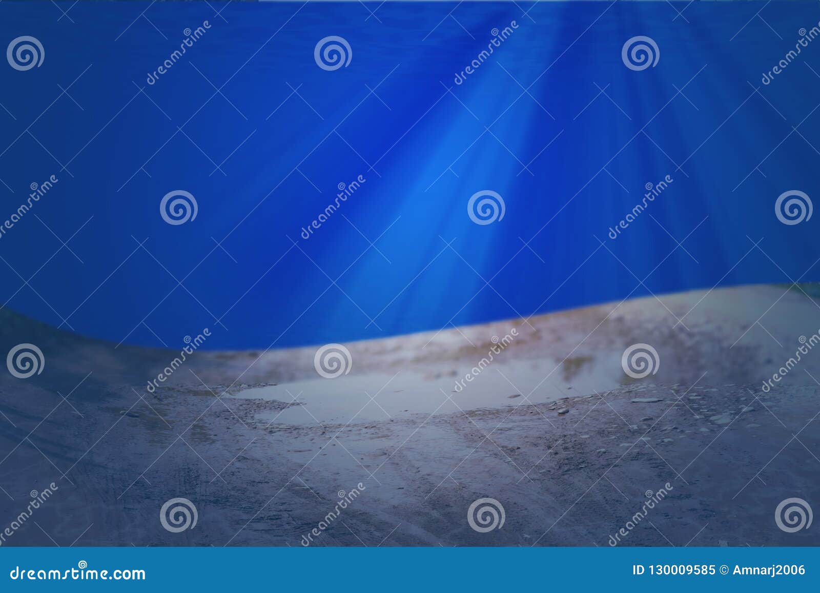 Light Ray in Under Deep Sea Nature Stock Image - Image of water, marine ...