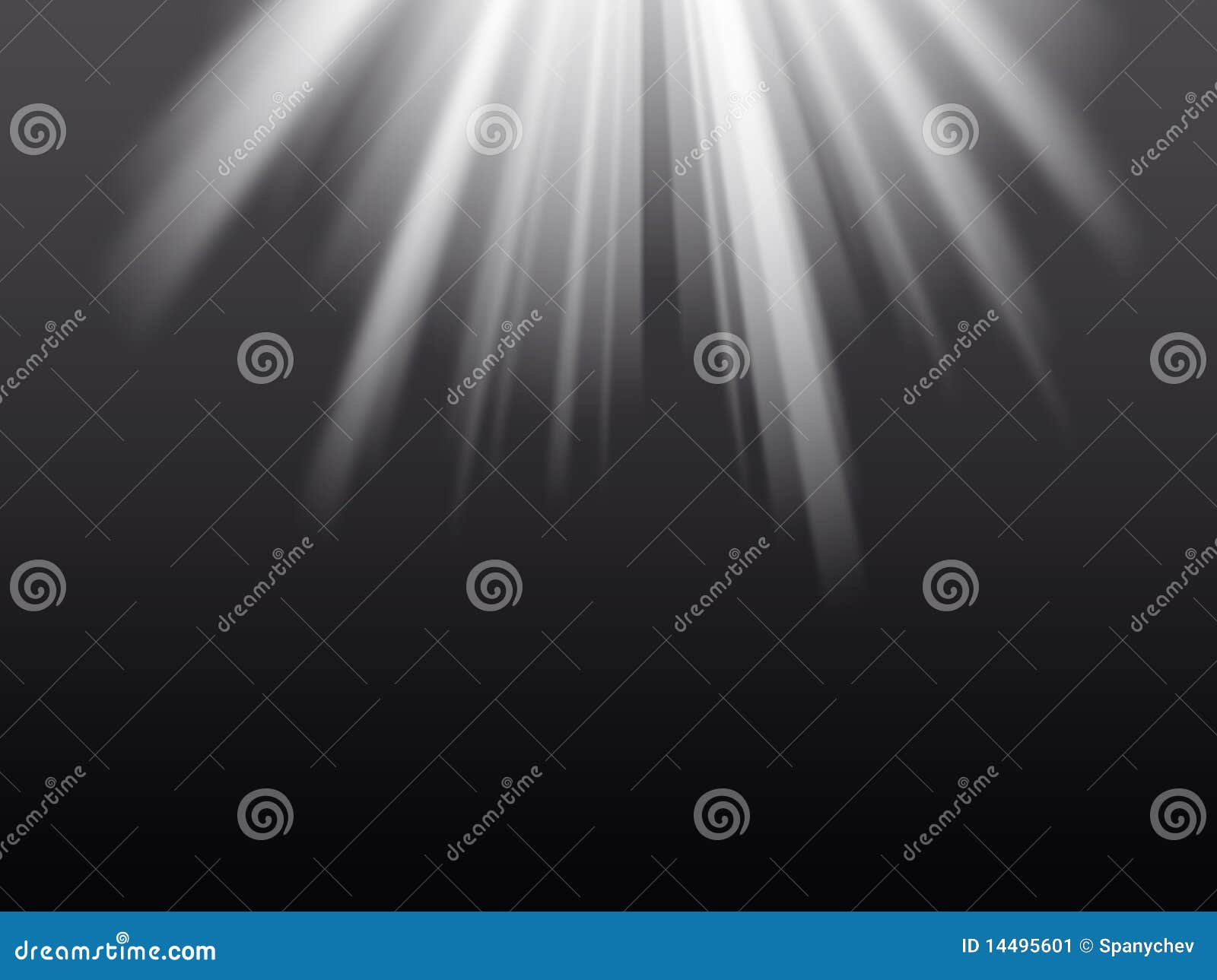 Light Rays on the Black Background Stock Illustration - Illustration of ...