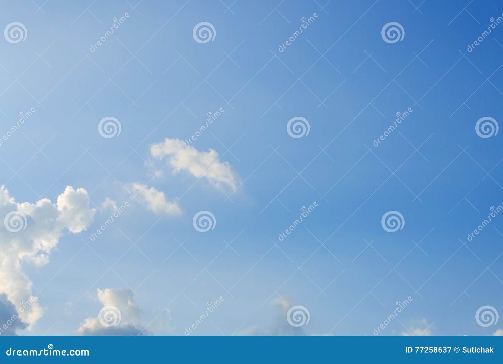 Light rays on blue sky stock image. Image of flare, daylight - 77258637