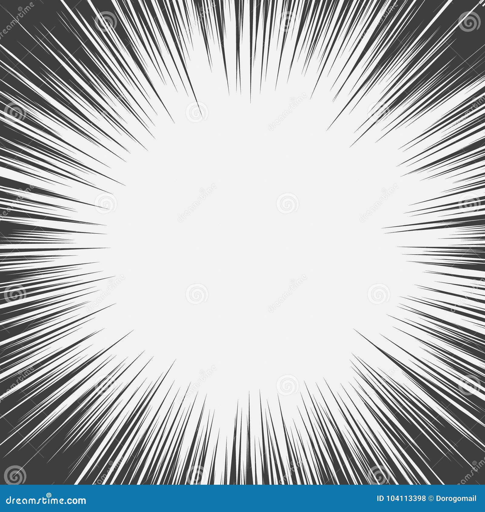 Light Rays. Explosion Vector Illustration. Sun Ray or Star Burst ...