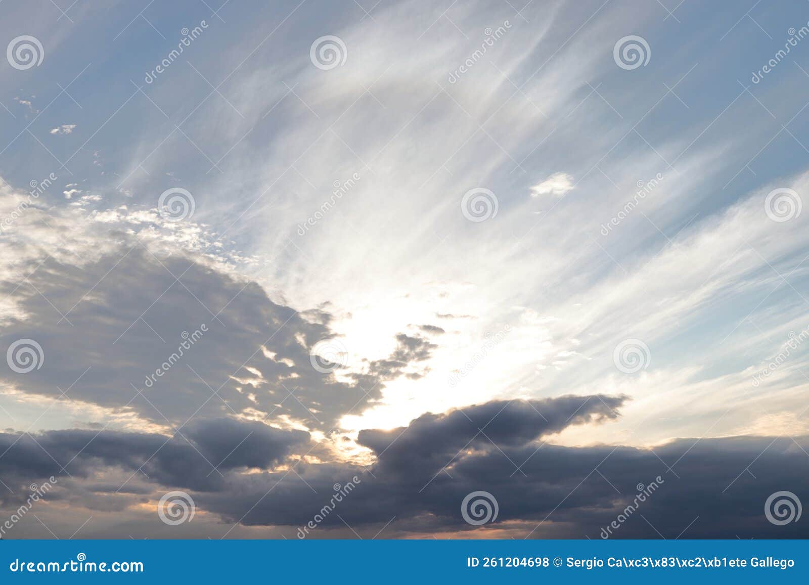 Light rays stock photo. Image of ocean, shore, morning - 261204698