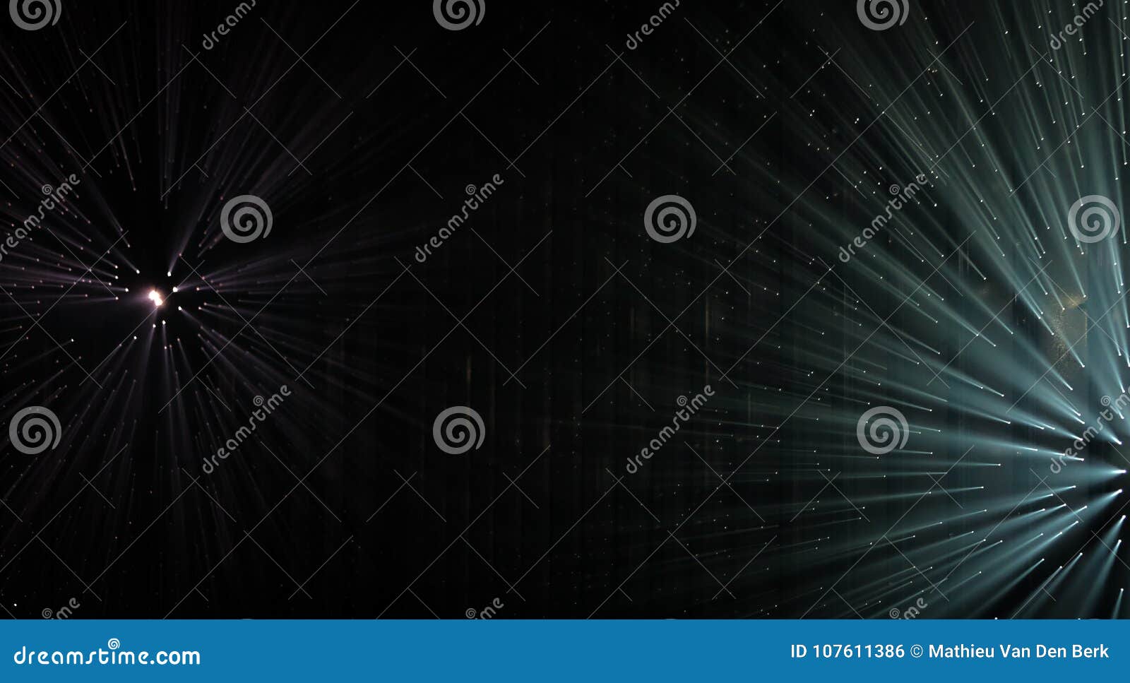 Light Rays through Small Holes in a Dark Space Stock Photo - Image of ...