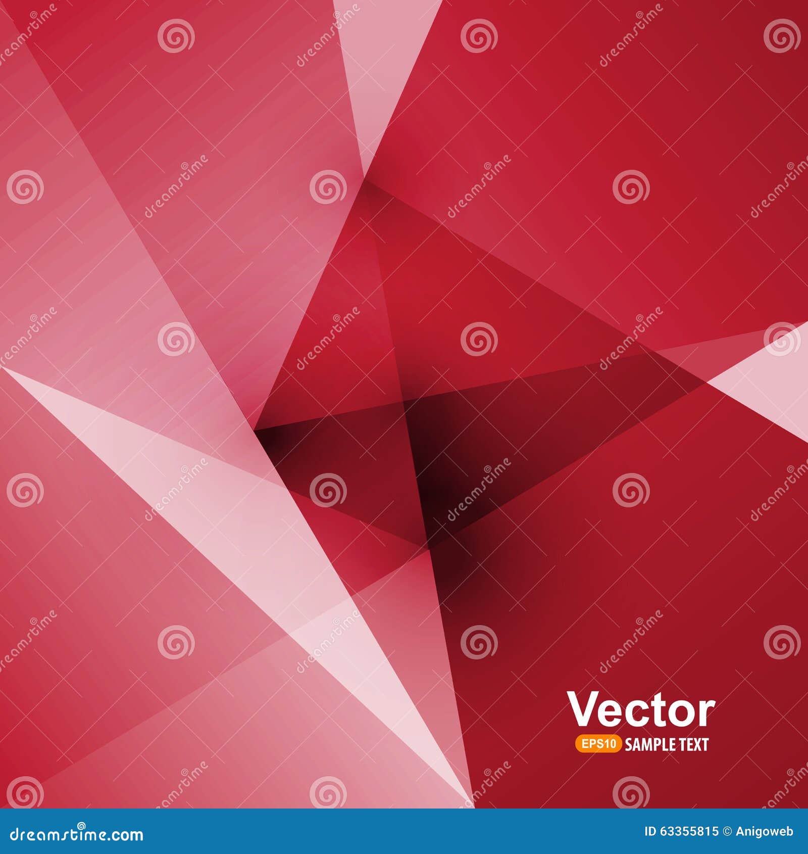 Light red background stock vector. Illustration of card - 63355815