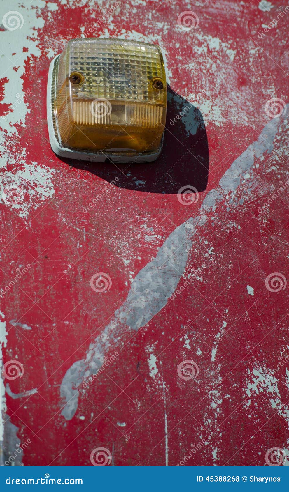 Light on Red Chipped Metal Texture Stock Photo - Image of concept ...