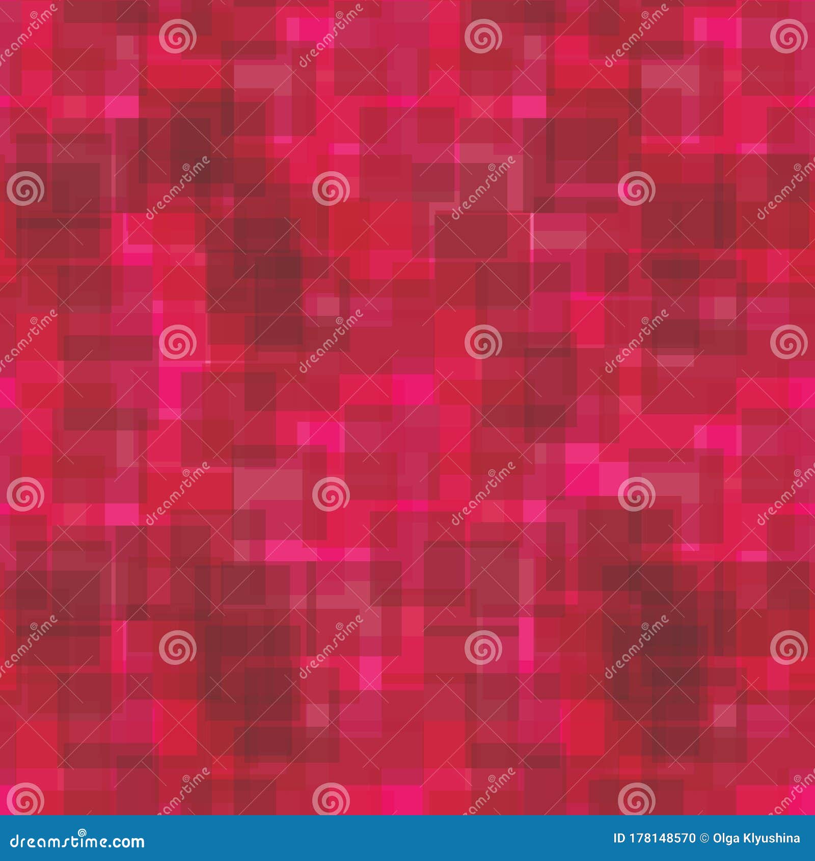 Light Red, Orange Vector Backdrop with Rectangles, Squares. Modern ...