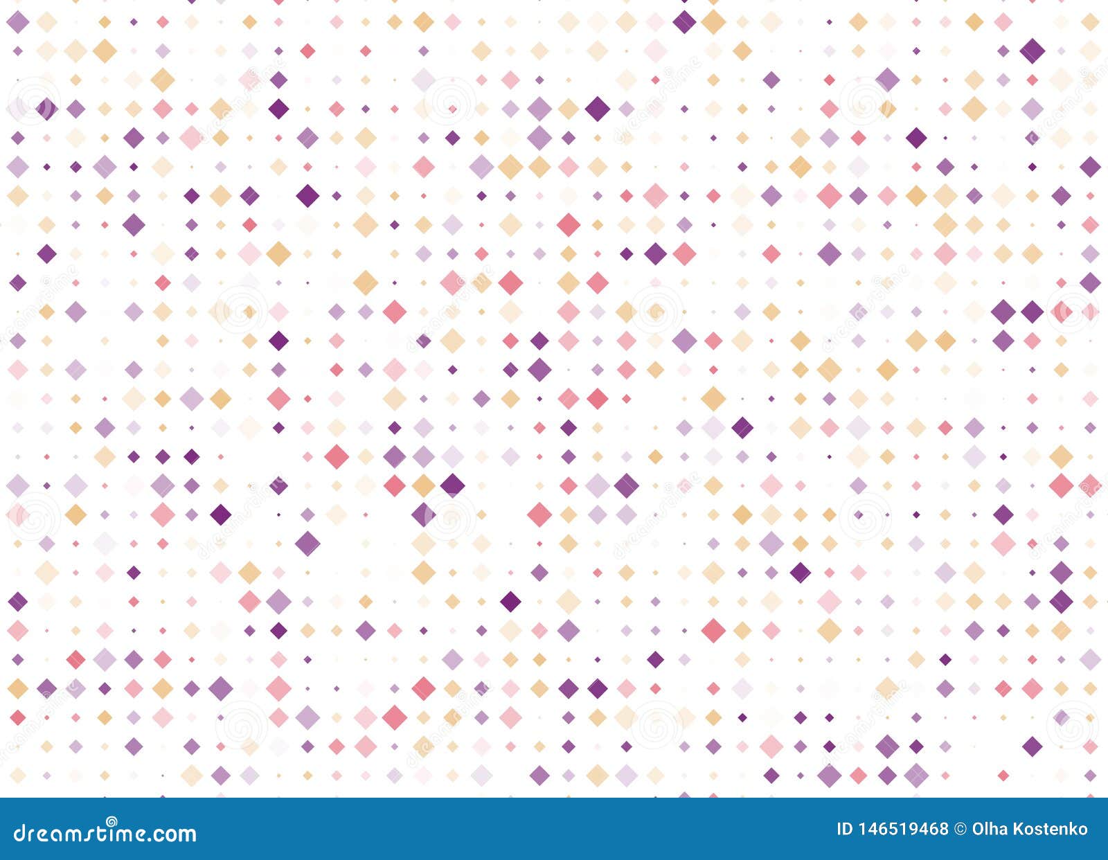 Light Red, Purple, Yellow Vector Modern Geometrical Rhombus Abstract ...