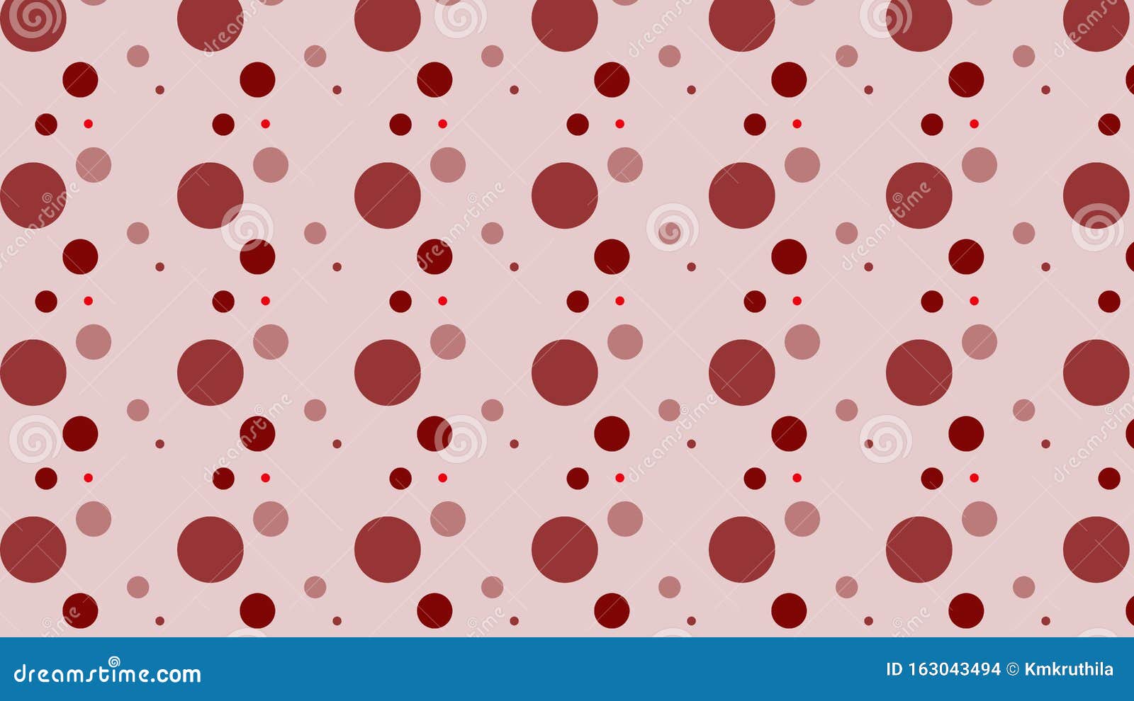 Light Red Scattered Dots Pattern Illustrator Stock Vector ...