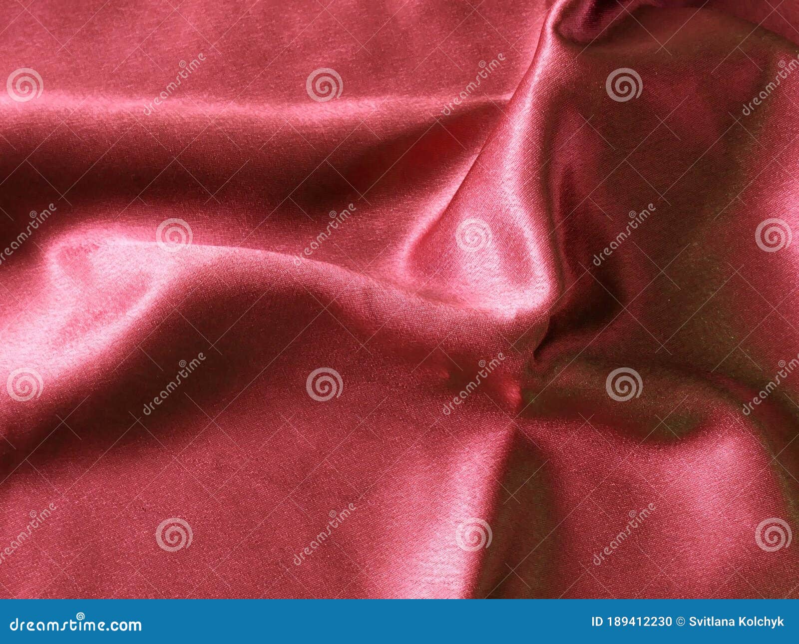 Light Red Silk Fabric Texture, Silk Background Stock Photo - Image of ...