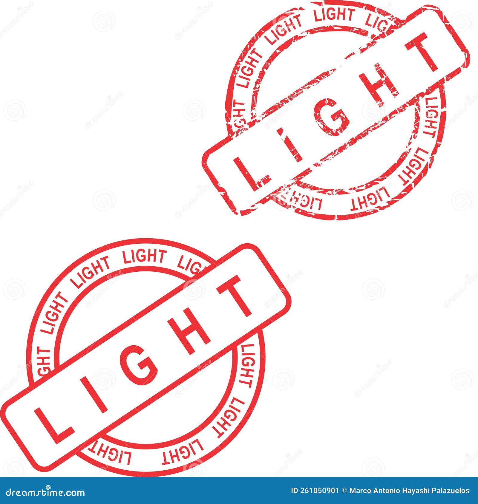 Light Red Stamp Sticker in Vector Format Very Easy To Edit Stock Vector ...