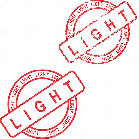 Light Red Stamp Sticker in Vector Format Very Easy To Edit Stock Vector ...