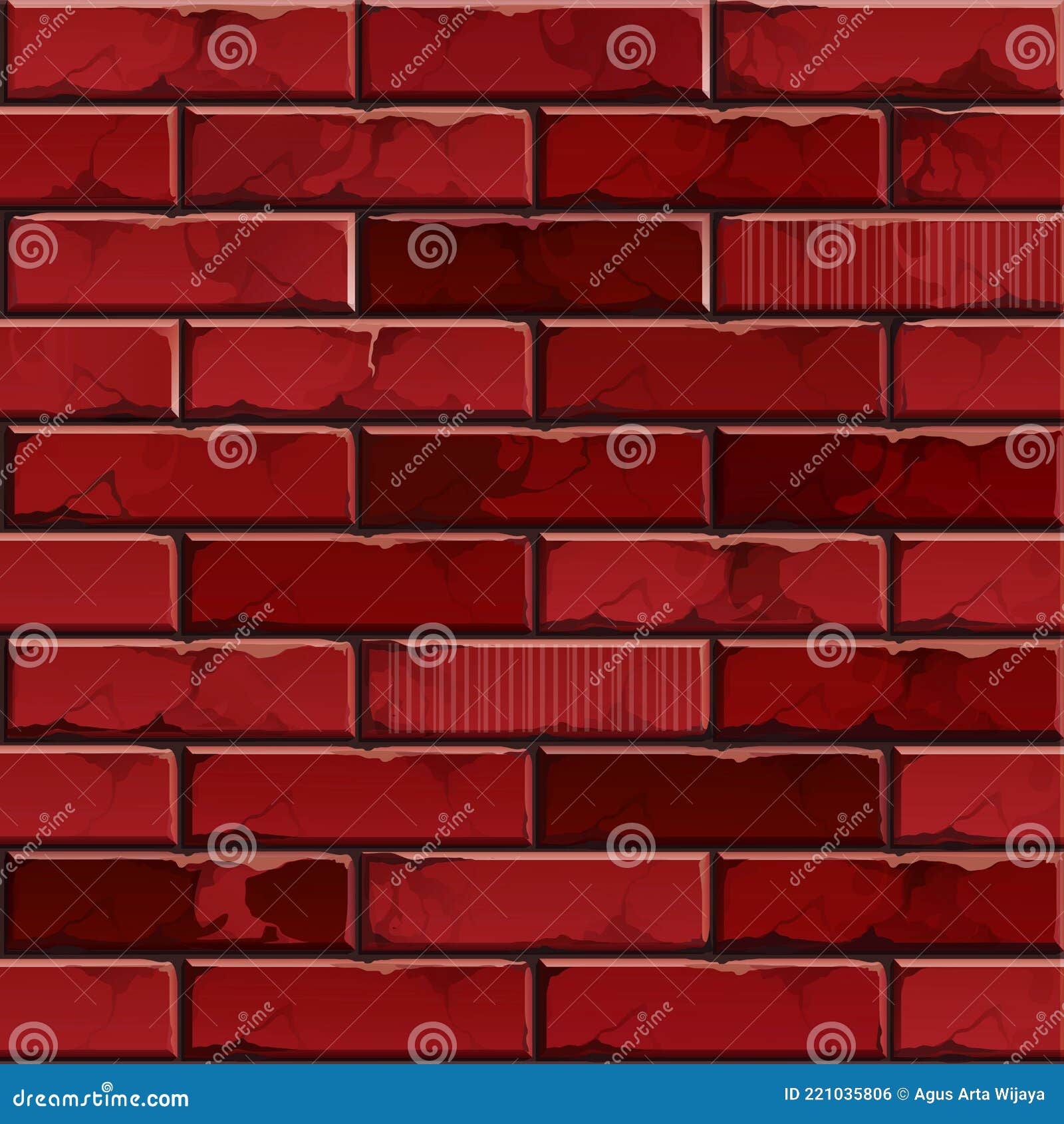 Light Red Texture Bricks Abstract Old Brick Wall Horizontal Textured ...