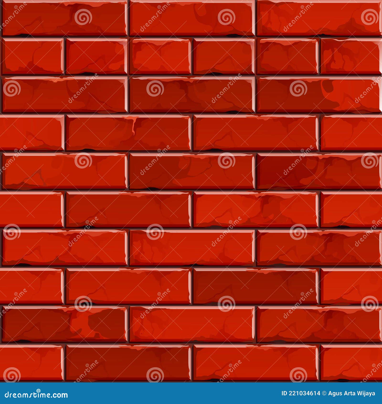Light Red Texture Bricks Abstract Old Brick Wall Horizontal Textured ...