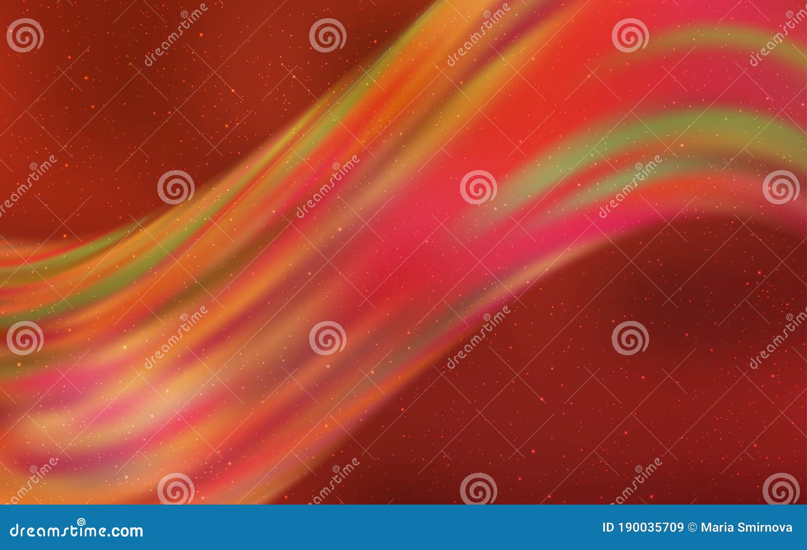 Light Red Vector Layout with Cosmic Stars. Stock Vector - Illustration ...