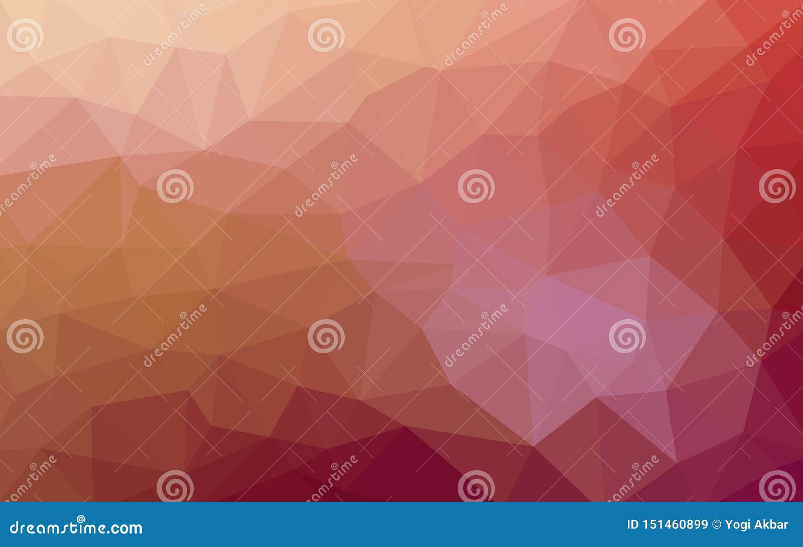 Light Red Vector Low Poly Crystal Background. Polygon Design Stock ...