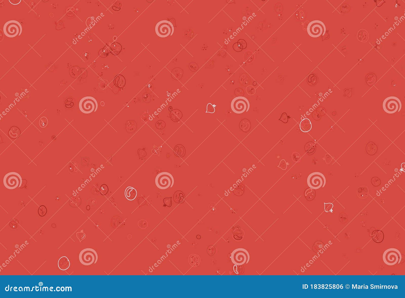 Light Red Vector Texture with Delicious Snacks. Stock Vector ...