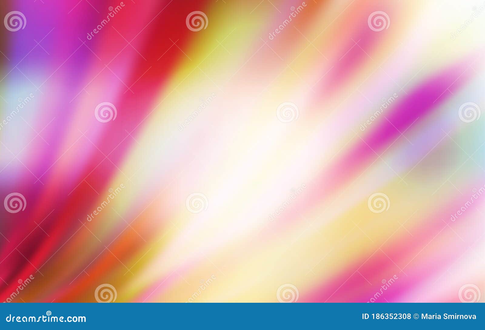 Light Red, Yellow Vector Abstract Blurred Layout. Stock Vector ...