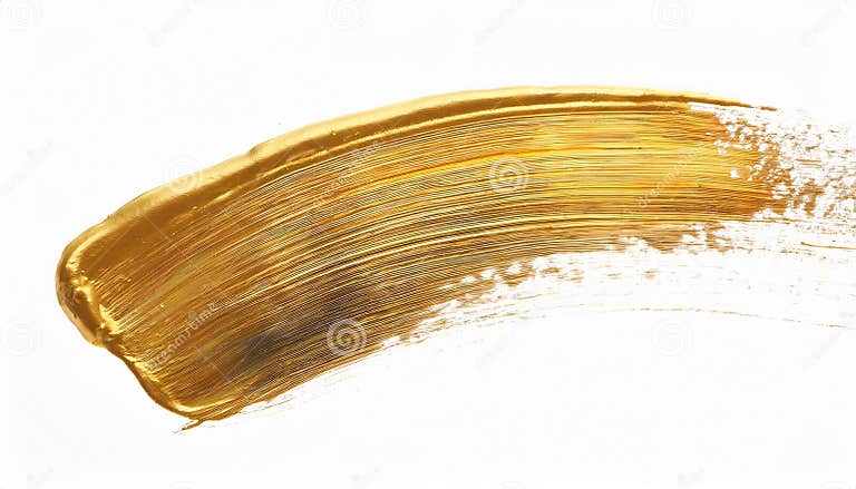 Light Reflecting on a White Backdrop from Gold Paint Stock Image ...