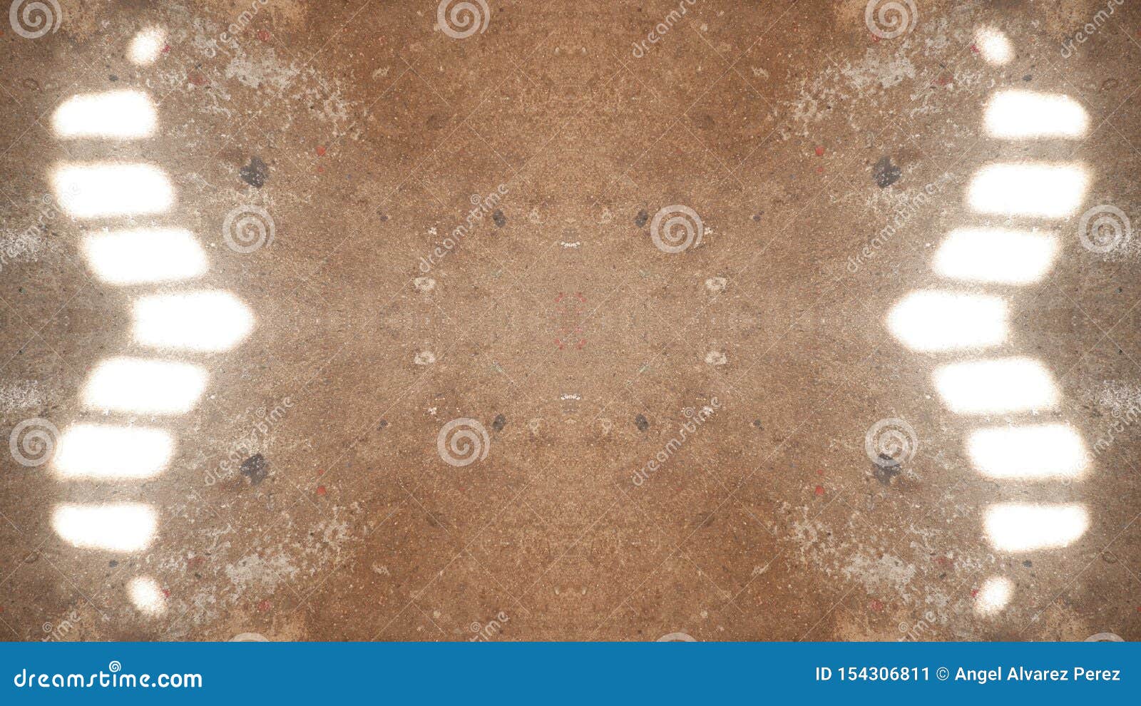 Light Reflection on the Floor Stock Illustration - Illustration of ...