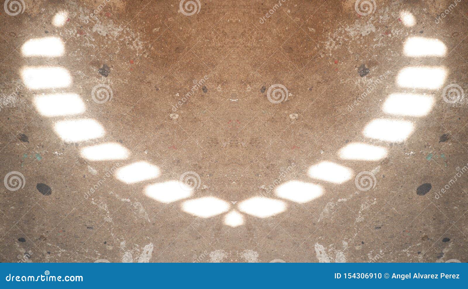 Light Reflection on the Floor Stock Illustration - Illustration of ...