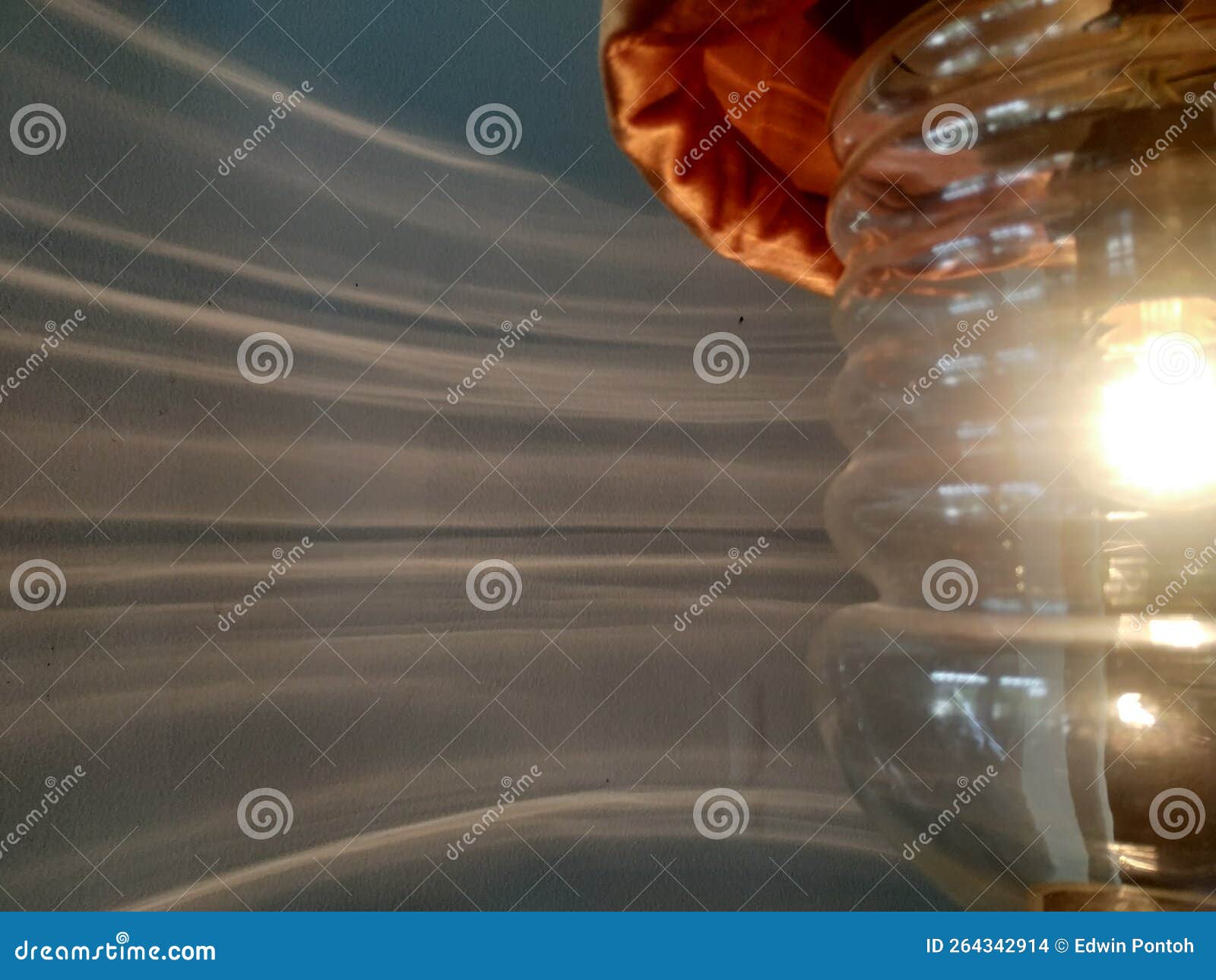 Light Reflection from the Glass on the Wall Stock Photo - Image of ...