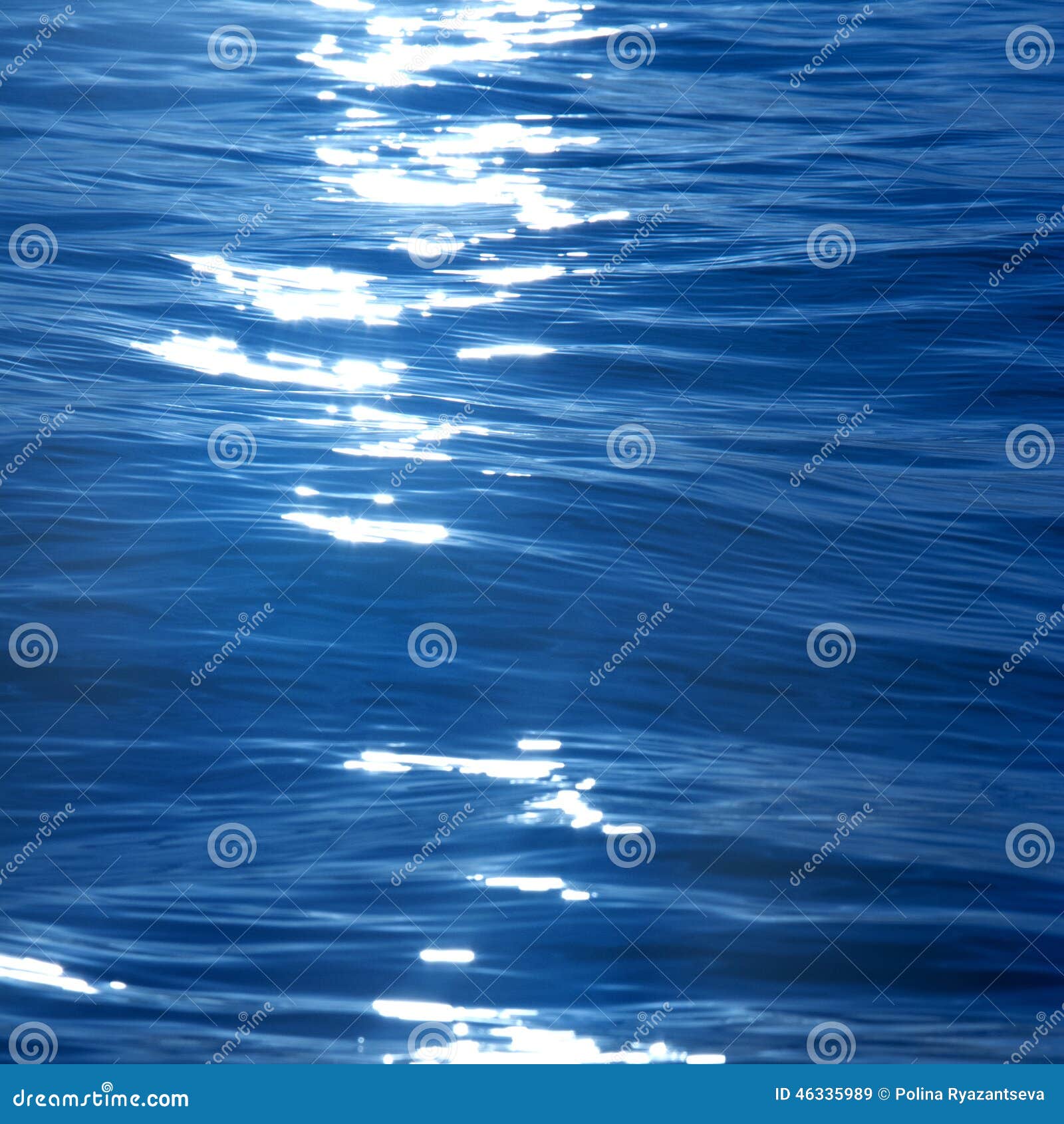 Light Reflection on Rippling Water Stock Image - Image of moonlight ...