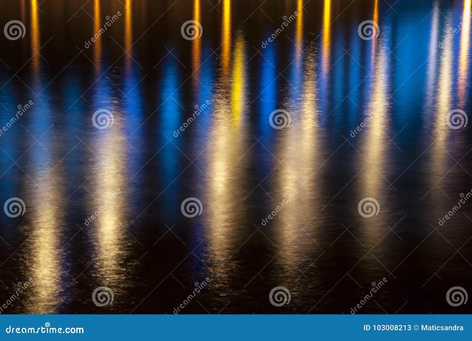 Light reflection on water stock image. Image of glowing - 103008213