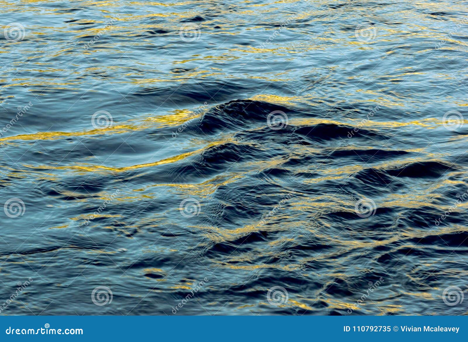 Light Reflections on Moving Water Stock Image - Image of ripples, light ...