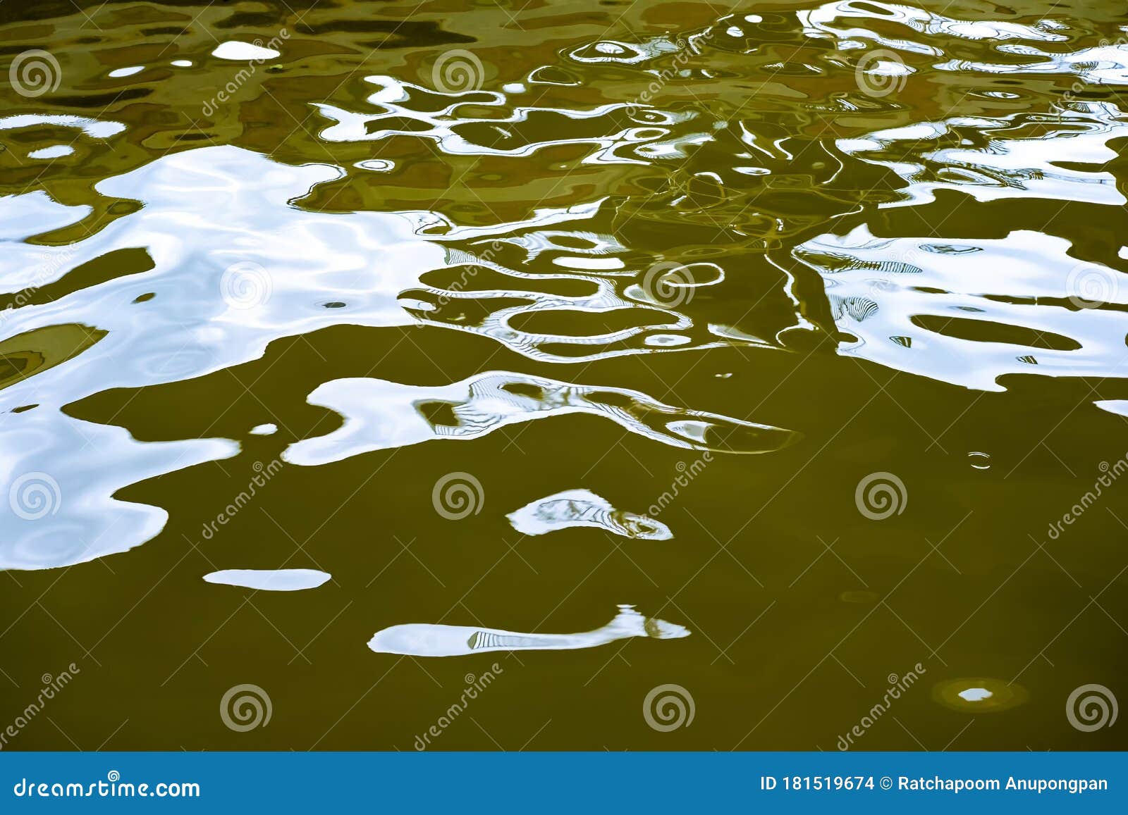 Light Reflections of River Water Waves Stock Photo - Image of ...