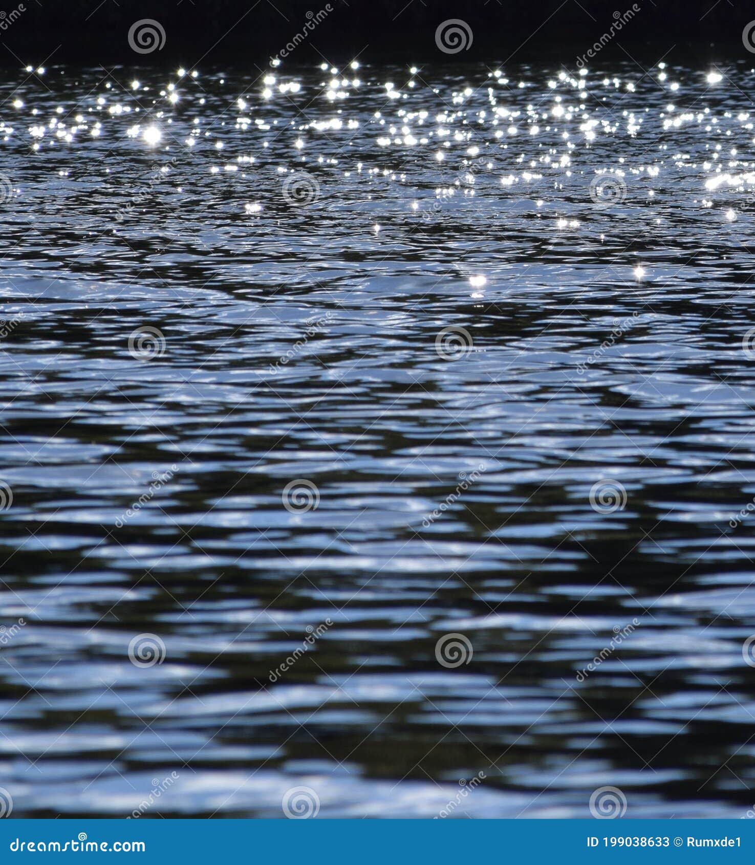 Light Reflections when the Sun is Low Stock Image - Image of incidence ...