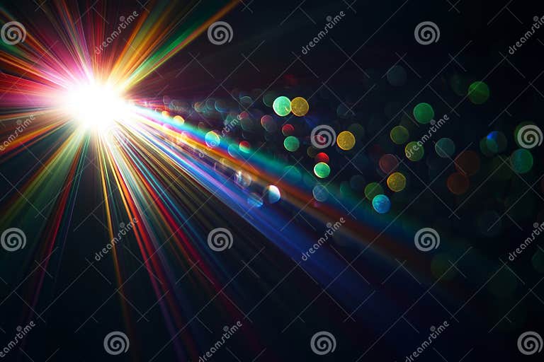 Light Reflections in Transparent Party Backgrounds Abstract Lighting ...