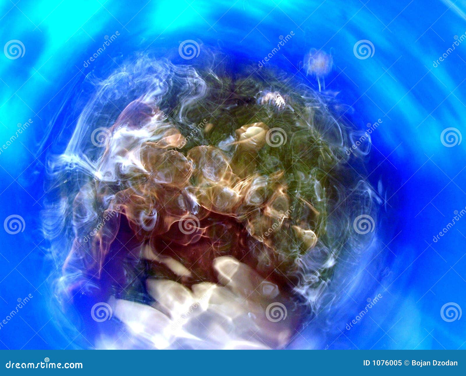 Light reflections on water stock image. Image of reflected - 1076005