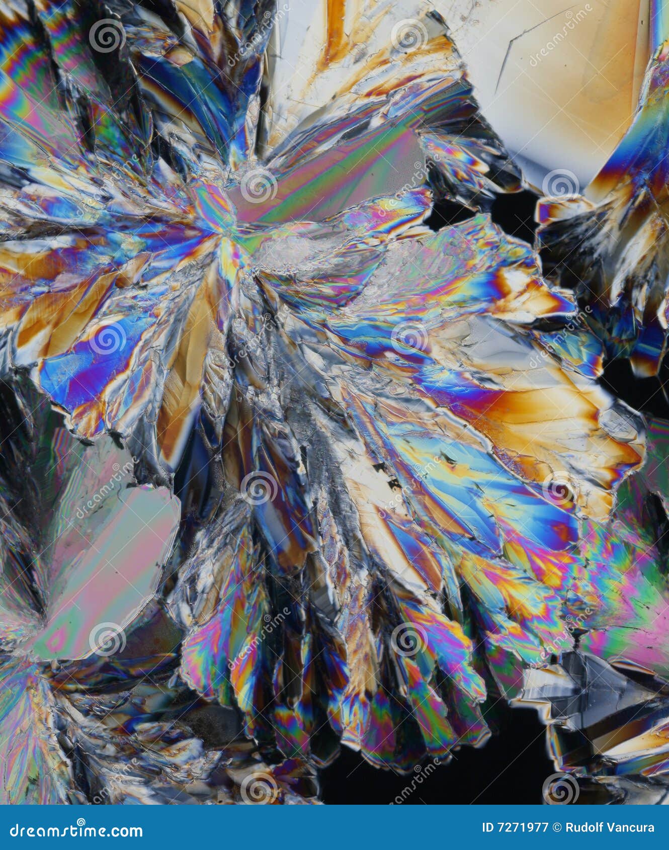 Light Refraction in Crystals Stock Image - Image of colour, colored ...