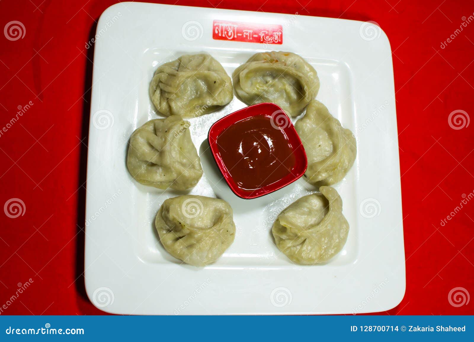 Light Refreshment Item on a Table. Stock Photo - Image of food, cherry ...